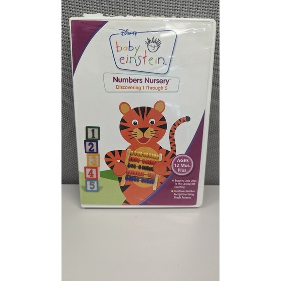 Media | Disneys Baby Einstein Numbers Nursery Dvd | Poshmark